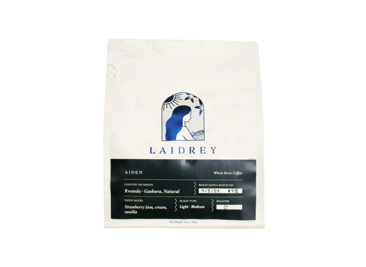 Rwanda, Natural Processed Whole Bean Coffee - Aiden – Laidrey Coffee ...